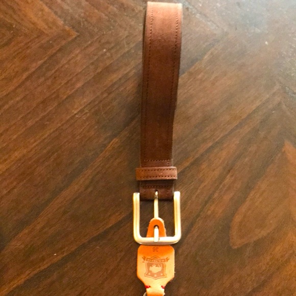 Trask | Accessories | Hs Trask Chocolate Suede Belt | Poshmark